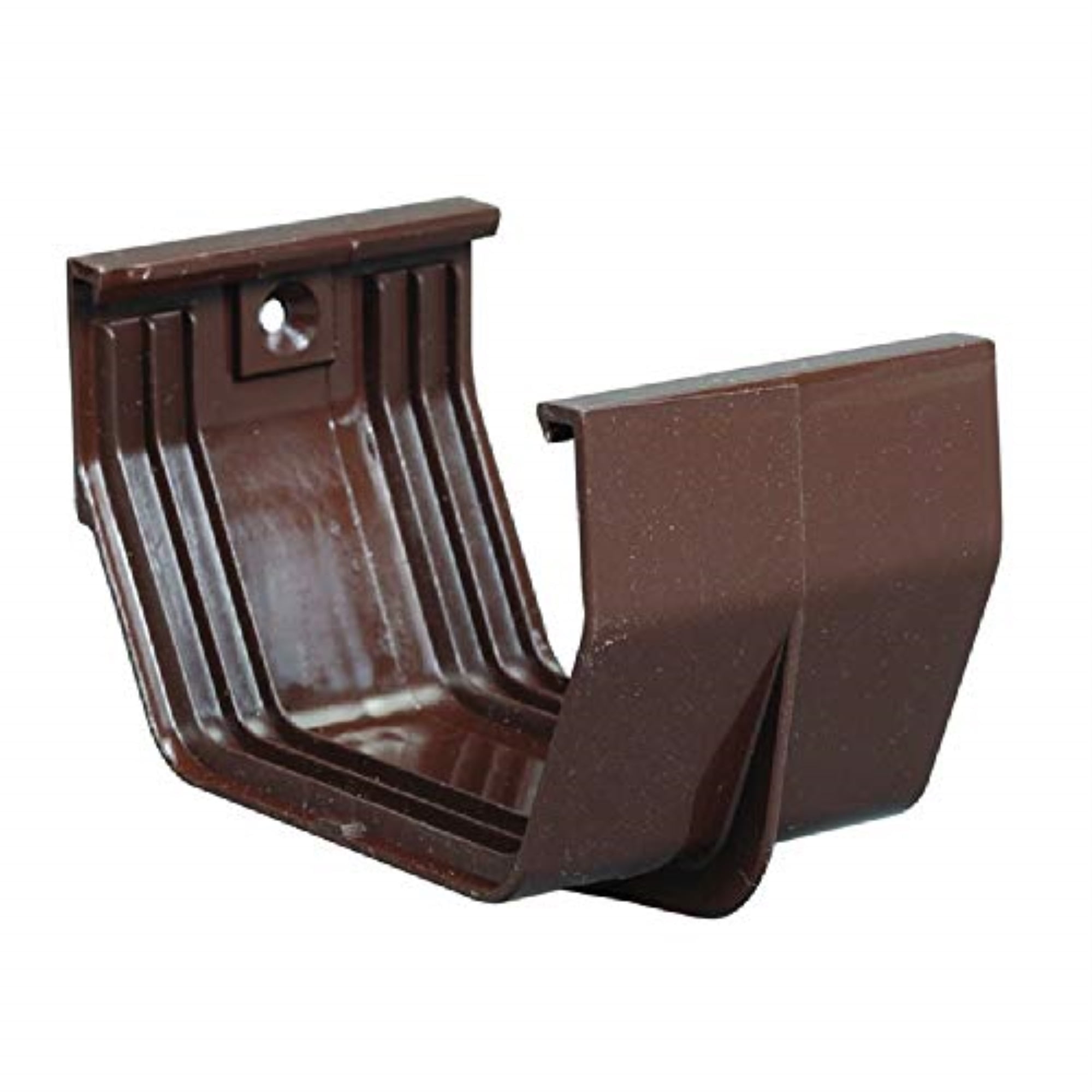3.3 in. H X 3 in. W X 5 in. L Brown Vinyl U Gutter Connector - Walmart.com