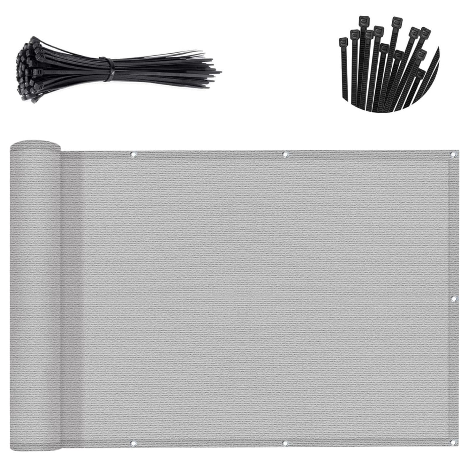 3.3'x19.7' Balcony Privacy Screen Fence, Apartments Railing Screen ...