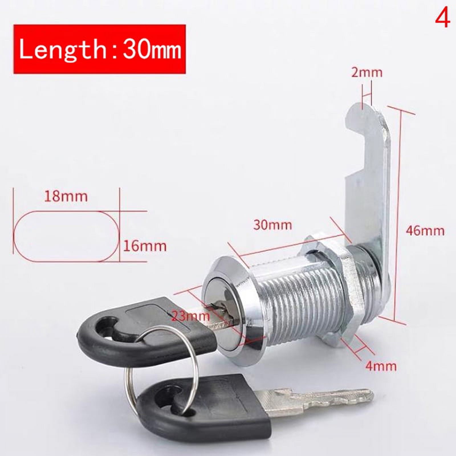 (3(30mm Differ key)) Hardware Cylinder Locks Door Cabinet Mailbox ...