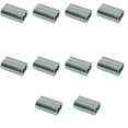 3/32" Aluminum Crimping Loop Sleeve Wire Rope Sleeves Double Barrel ...