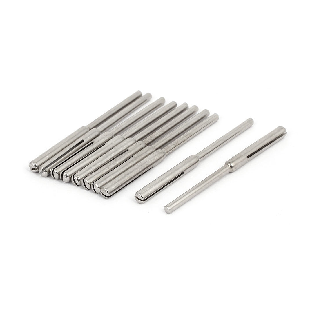 3/32" Shank Dia Split Mandrel 10pcs for Abrasive Sanding Disc Sandpaper ...