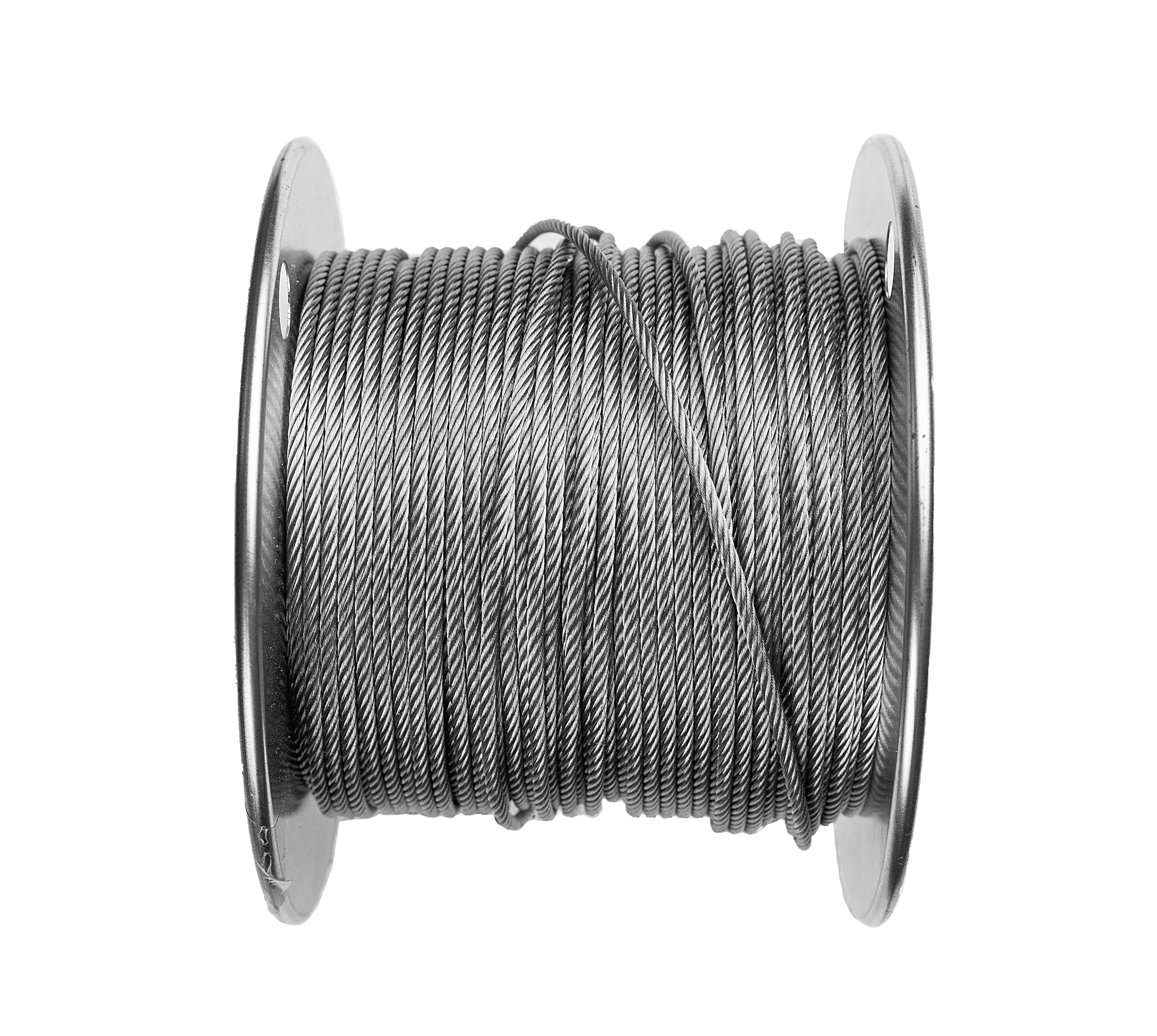 3/32" Stainless Steel Grade 7x7 Grade 304 Aircraft Cable Wire Rope ...