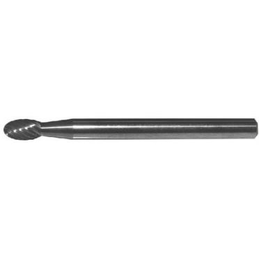 Drill America Cylindrical End Cut Carbide Burr 1/4 Shank - Walmart.com