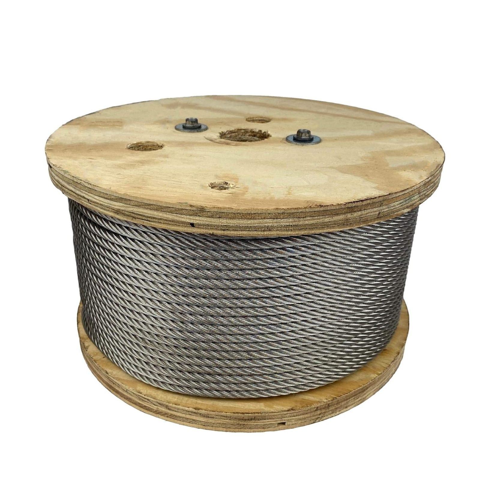 3/32" x 500' 7x19 Galvanized Wire Rope (MBL: 1,000 lbs.) - Walmart.com