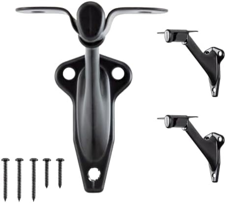 3" Stair Handrail Bracket, Light-Duty Hand Rail Brackets for Stairs ...