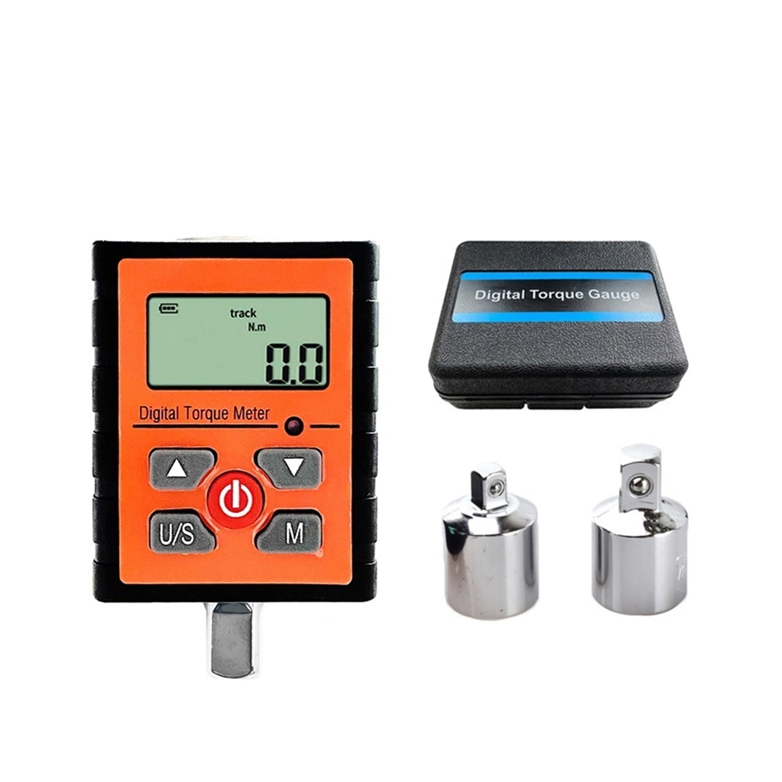 3-340 N.m Digital Torque Meter 1/2" 1/4" 3/8" Adapter Measure Bicycle ...