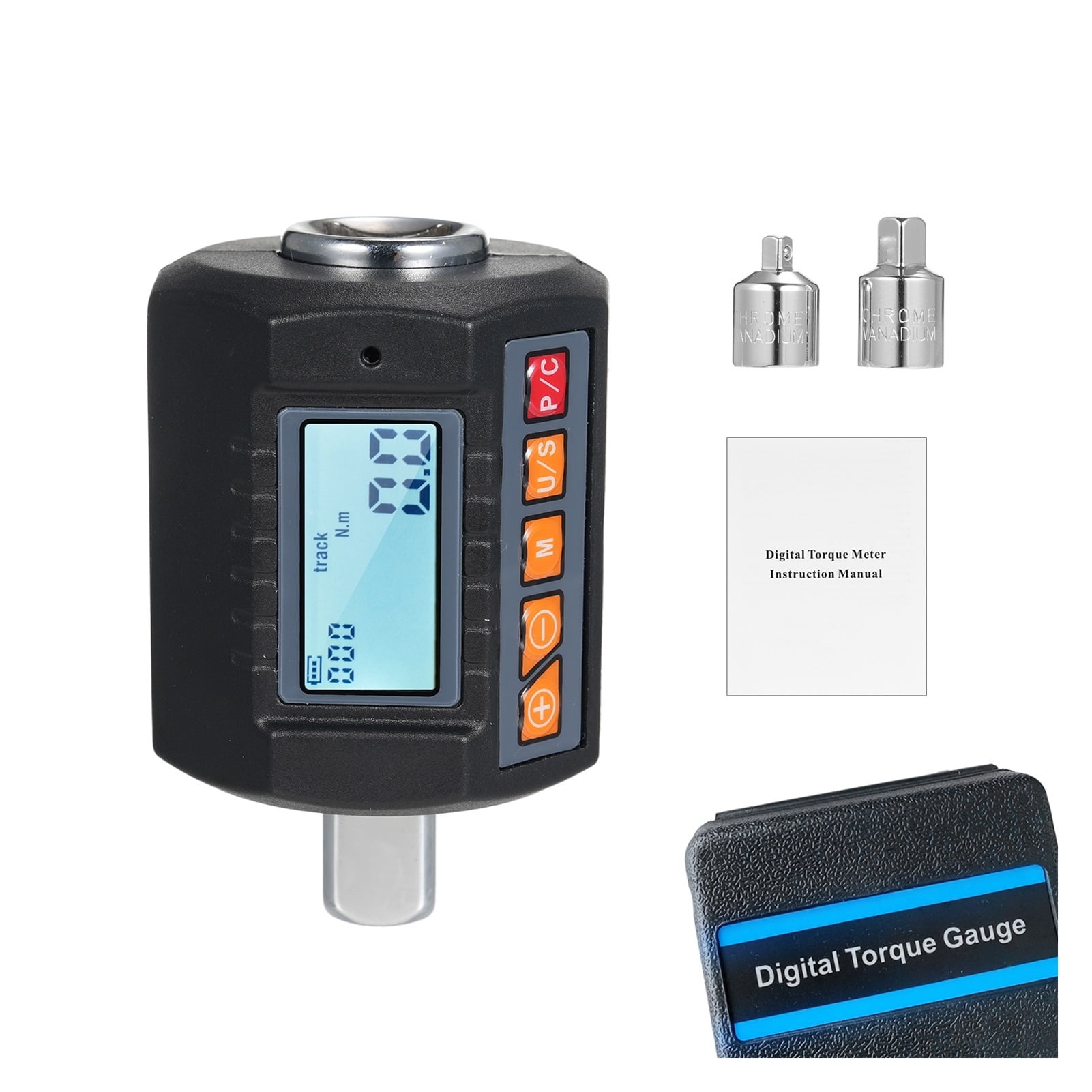3 340Nm Digital Torque Meter Wrench Torque Tester 1/2'' Drive ...