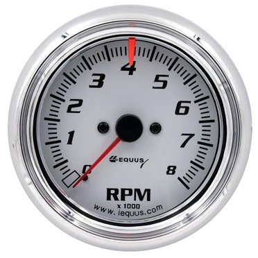 Equus 5076 Automotive Tachometer, 5000 Series, 2-1/2 in., 0-8000 RPM ...