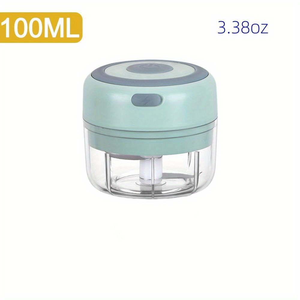 3.38/8.45oz USB Electric Mini Garlic Chopper - Powerful Meat Grinder ...