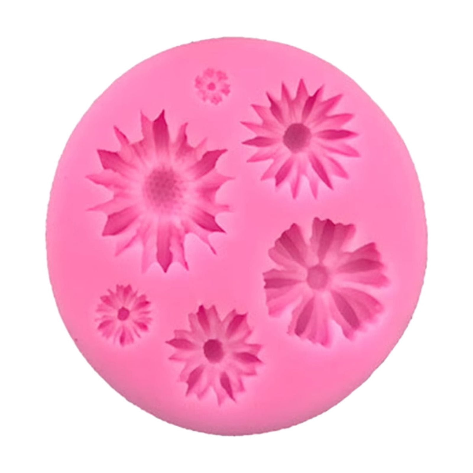 Under $3,3D Flower Rose Silicone Mold,Resin Candle Candy Making Mold ...