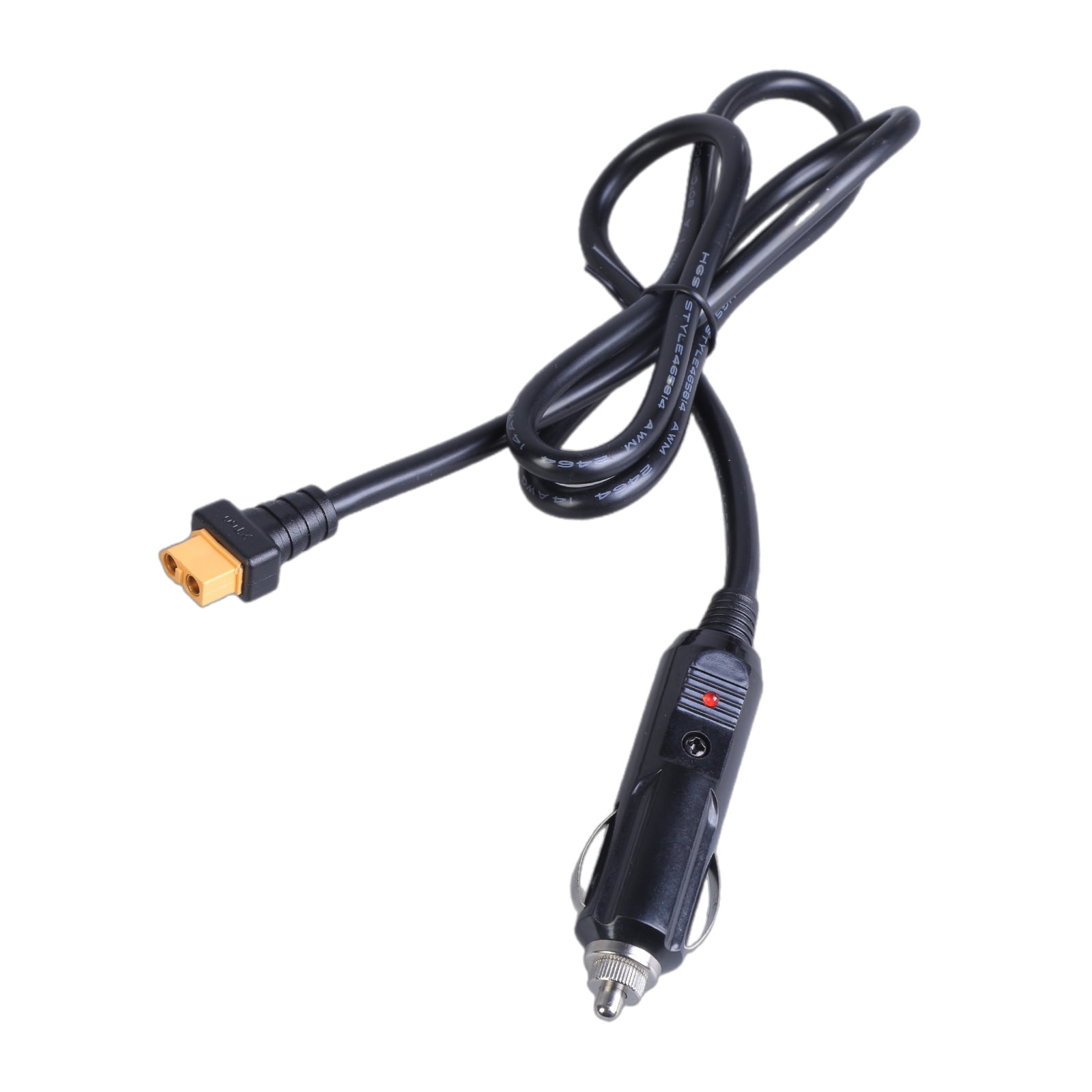 3.3Feet Female to Car Plug Extension Cable 14AWG Charging Cord For ...