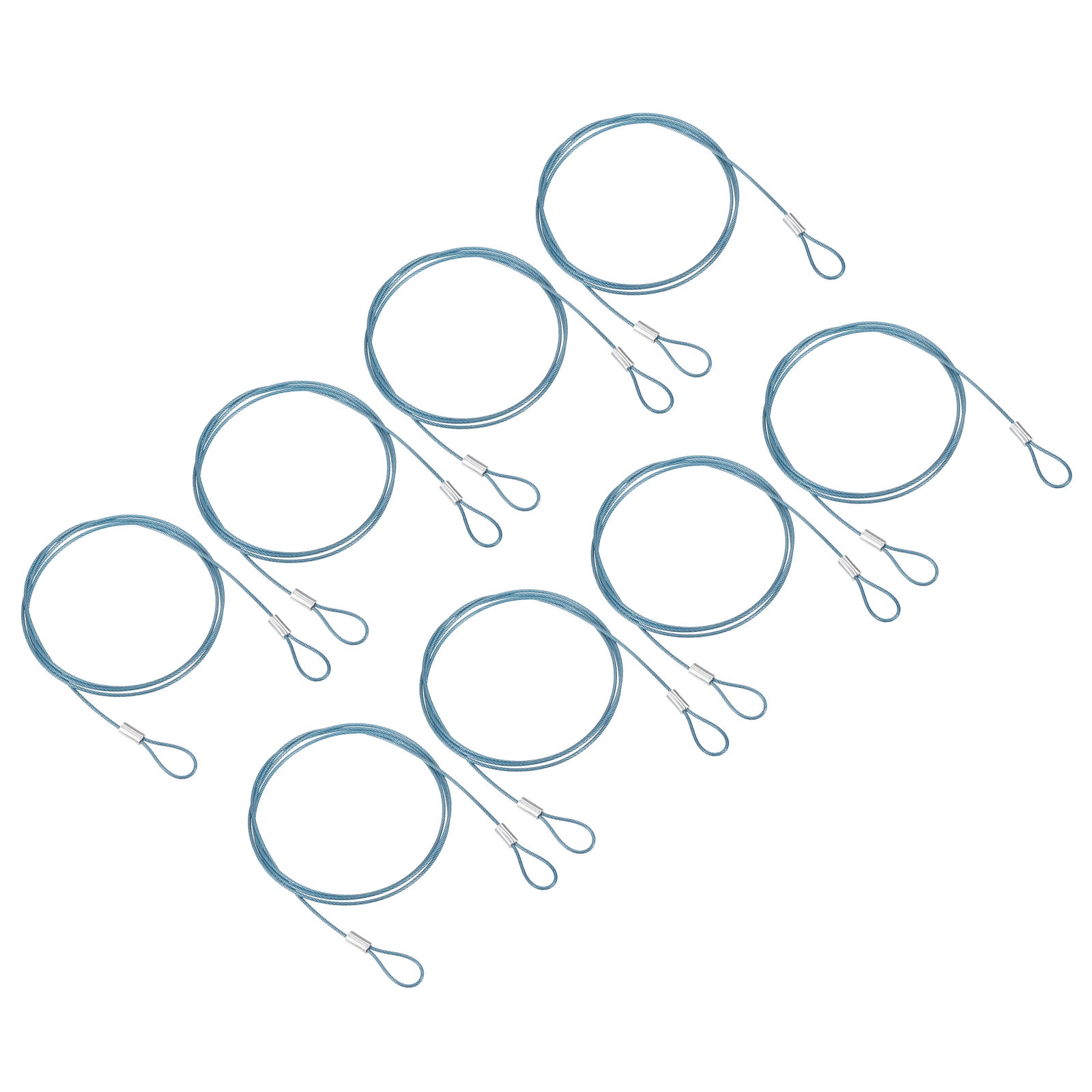 Uxcell Safety Cable Lock Stainless Steel Security Wire Rope with Double ...