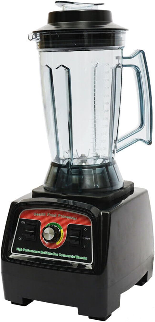 3.3HP 2800W Commercial Blender, 1Gal Juicer Blender for Home Kitchen Drinks Fruits, Stainless ...