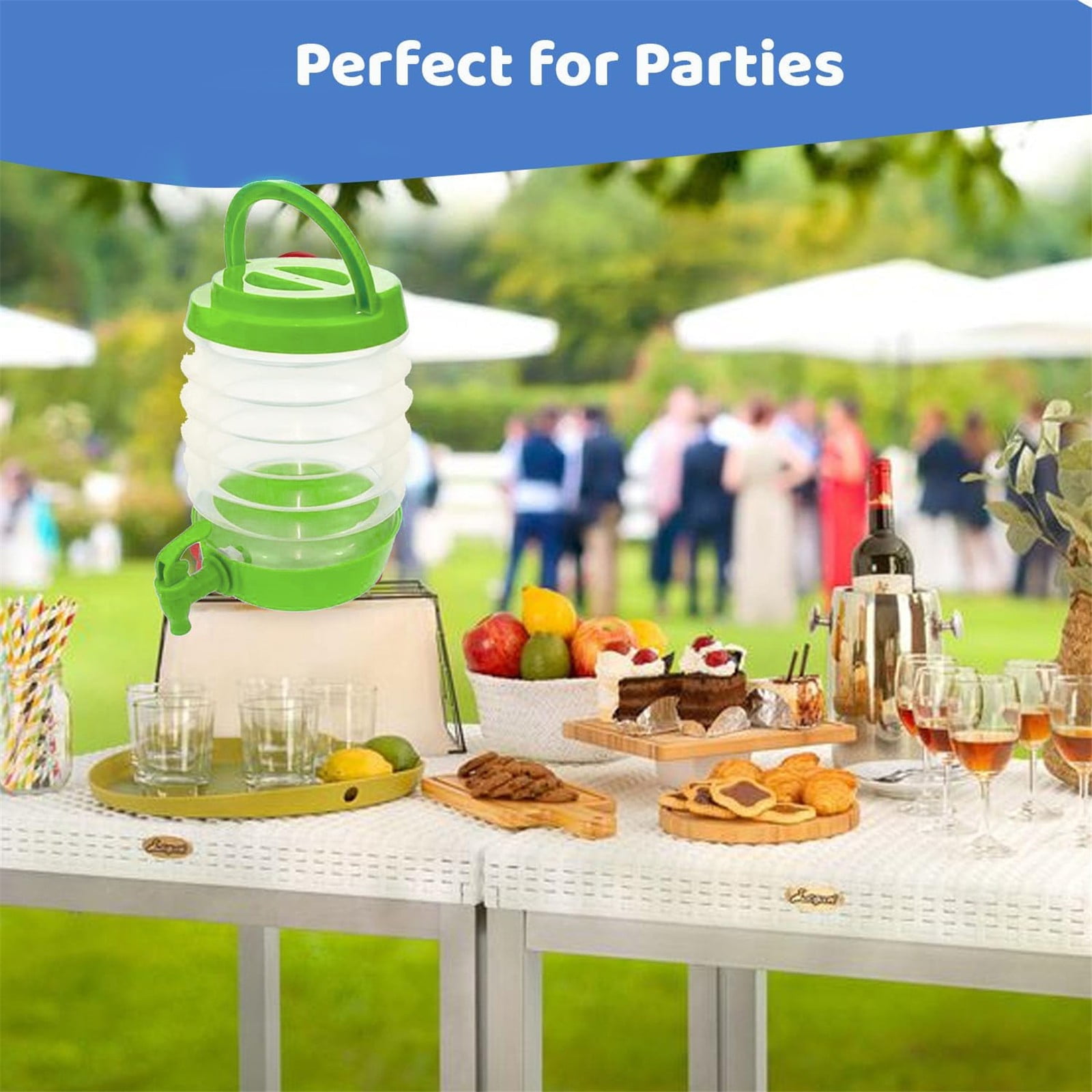 |3.3L / 5.5L / 7.5L Plastic Water Dispenser with Tap Chiller Screw Top ...