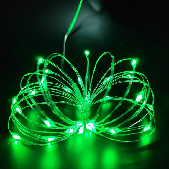 3.3ft 10LED Fairy Lights, Outdoor String Lights Waterproof, USB Plug in ...