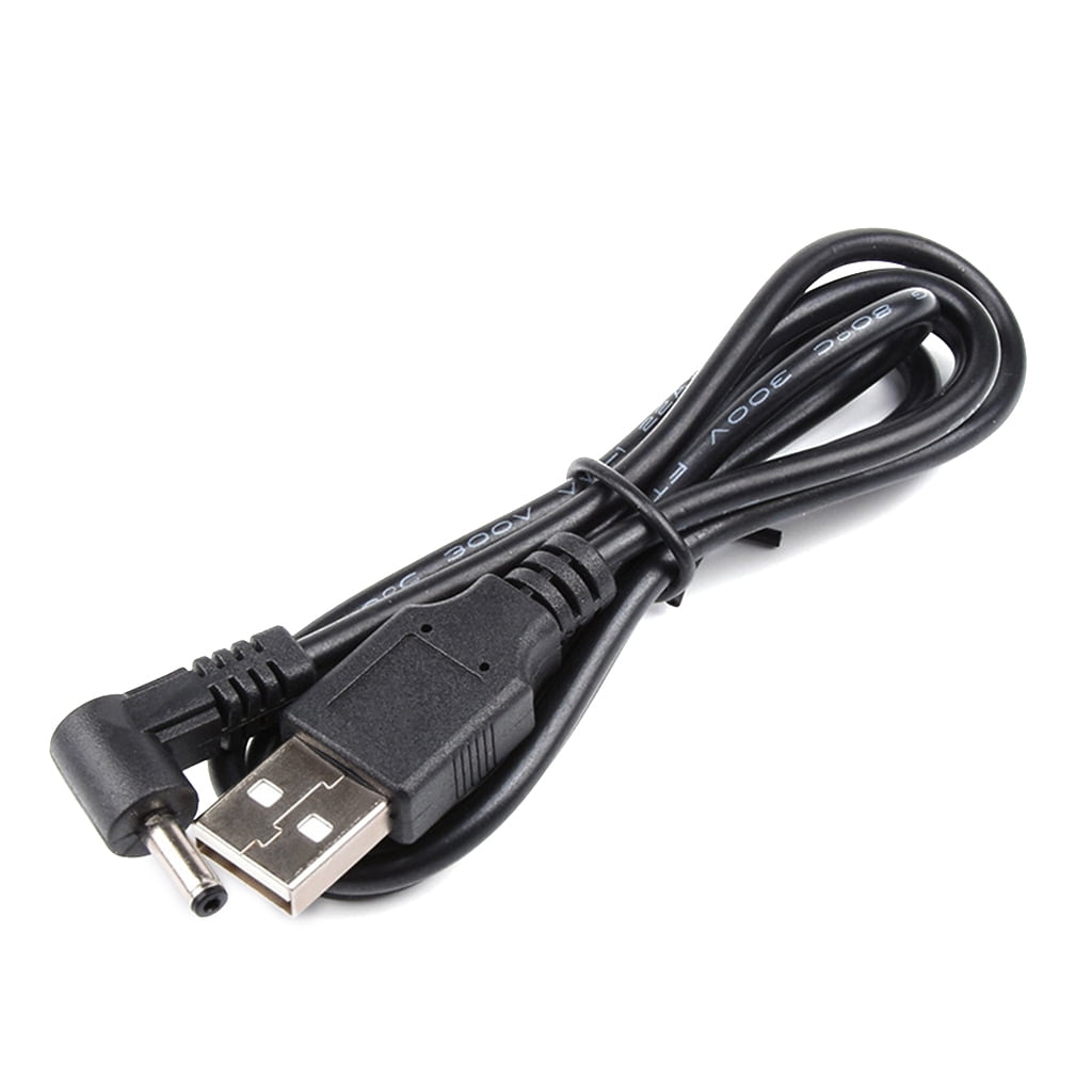 3.3ft 1m USB to for 3.5x1.35mm Elbow Power Cable for USB Lights Cartoon ...