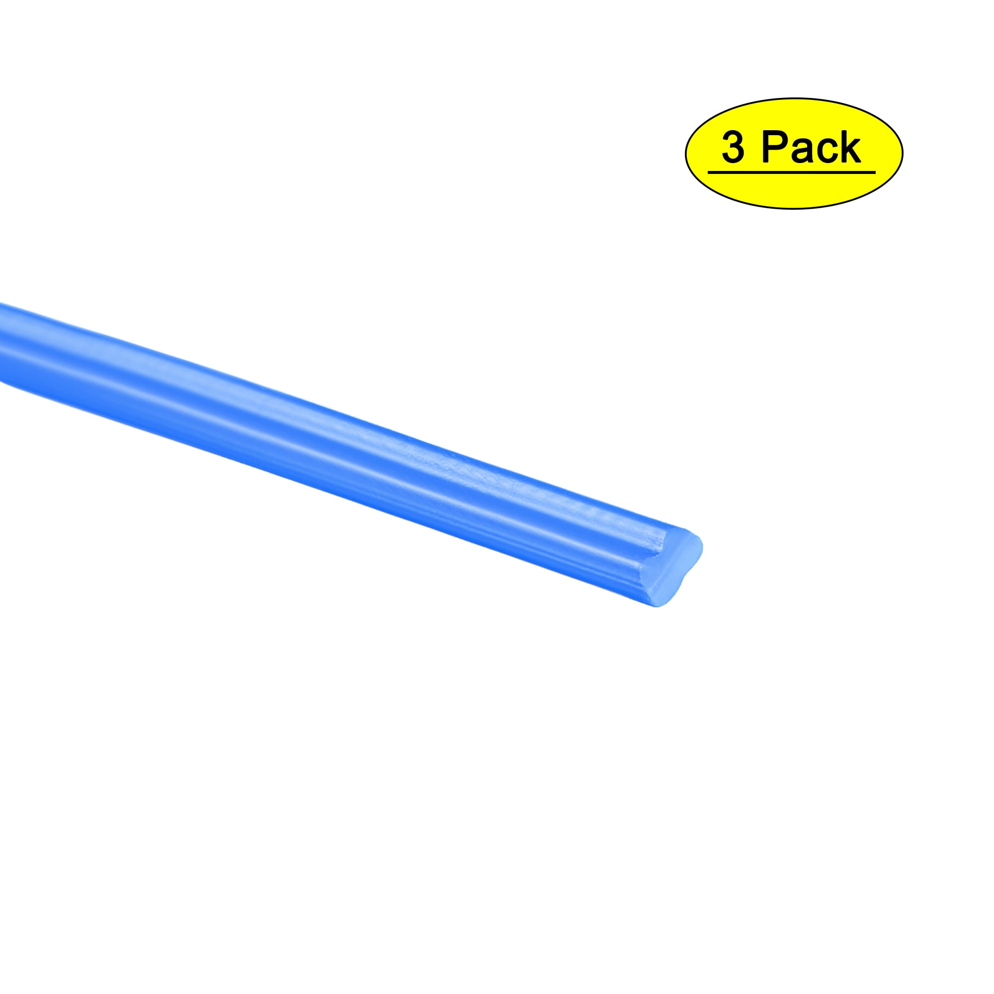 3.3ft 3/16-inch Plastic Welding Rods PE Welder Rod Blue 3 Pack ...