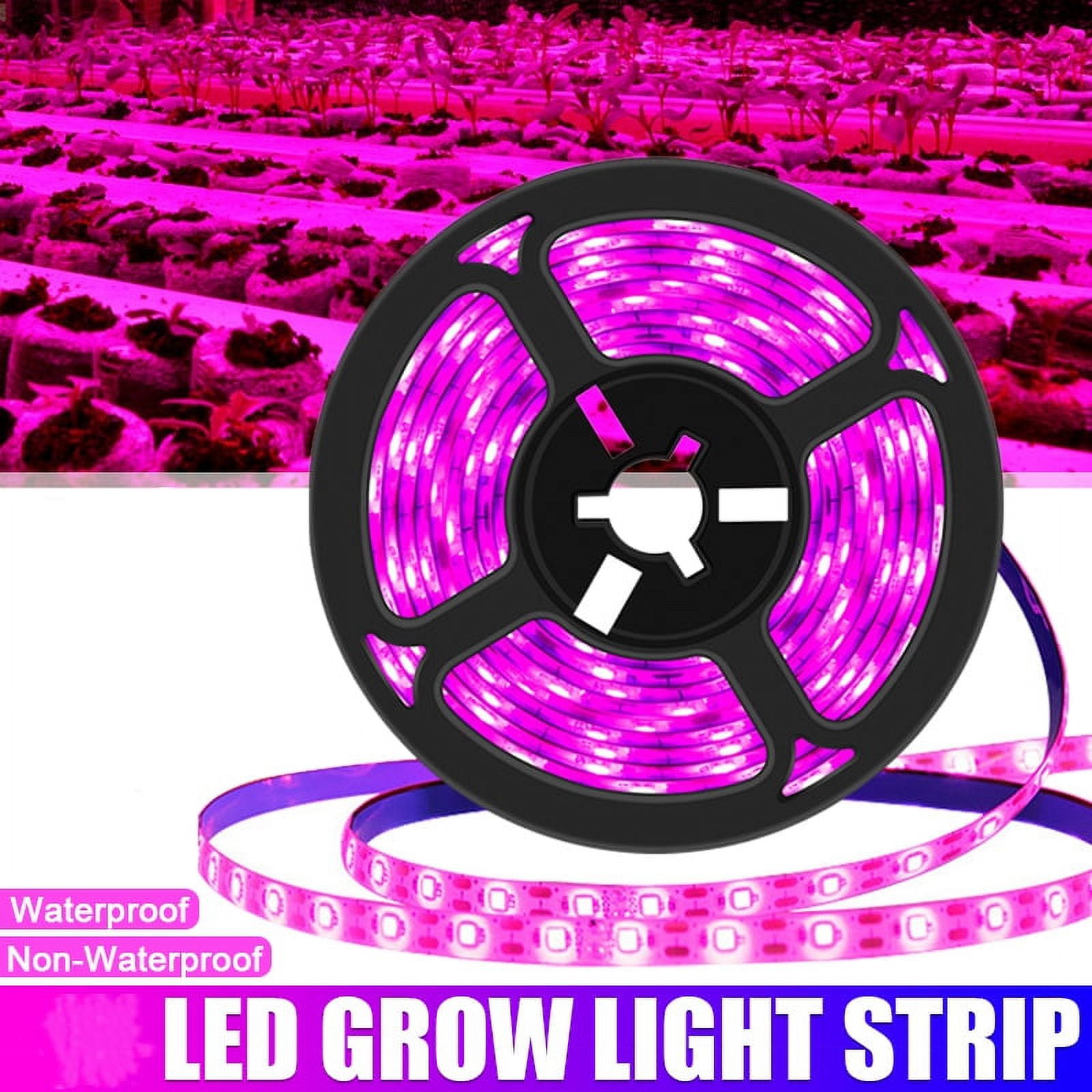 3.3ft/6.6ft/9.8ft/16.4ft Grow Strip Lights for Indoor Plant, Auto on ...