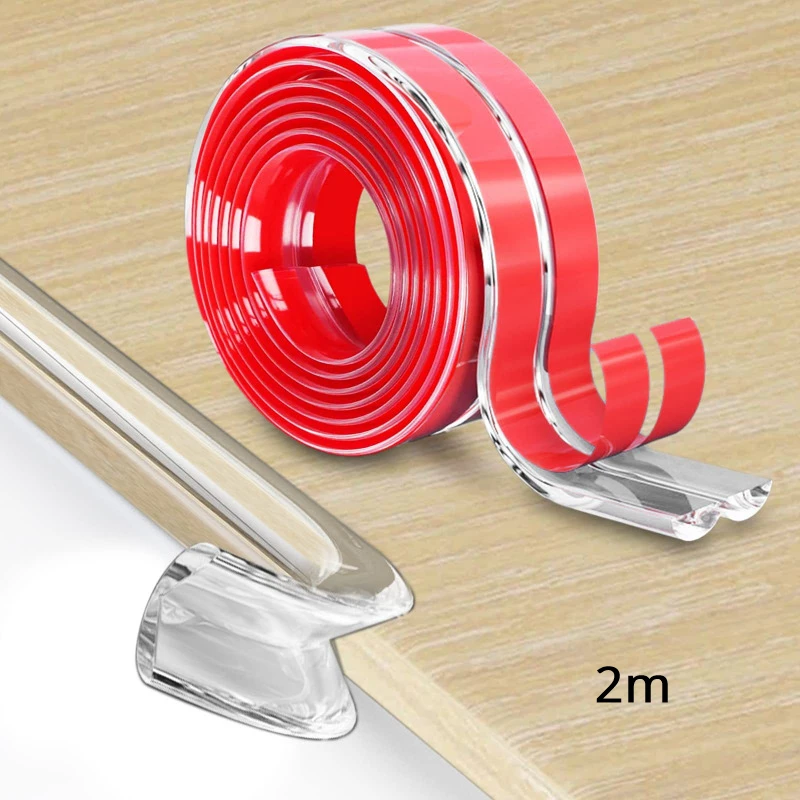 3.3ft / 6.6ft / 9.8ft Table Edge Guard Furniture Corner Protector Strip ...