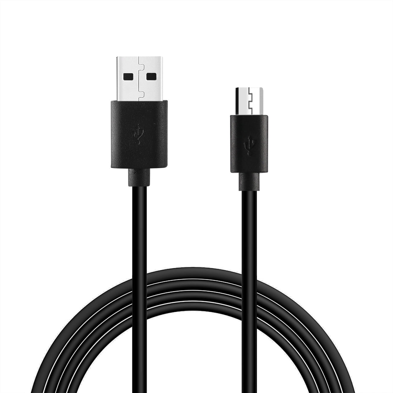 3.3ft Pvc Micro Usb 2.0 Data Cable In Black And Simple Packaging ...