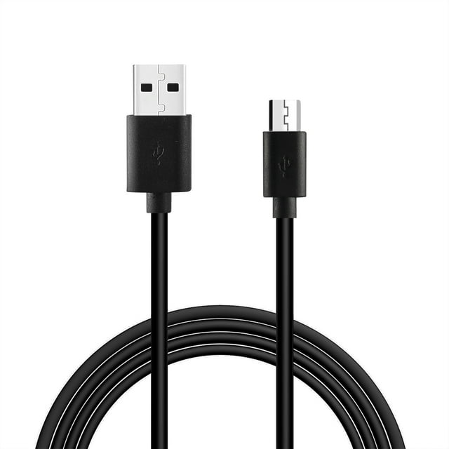 3.3ft Pvc Micro Usb 2.0 Data Cable In Black And Simple Packaging ...