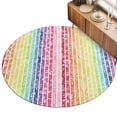 3.3ft Round Rug Dandelion Area Rugs for Living Room Bedroom Washable ...