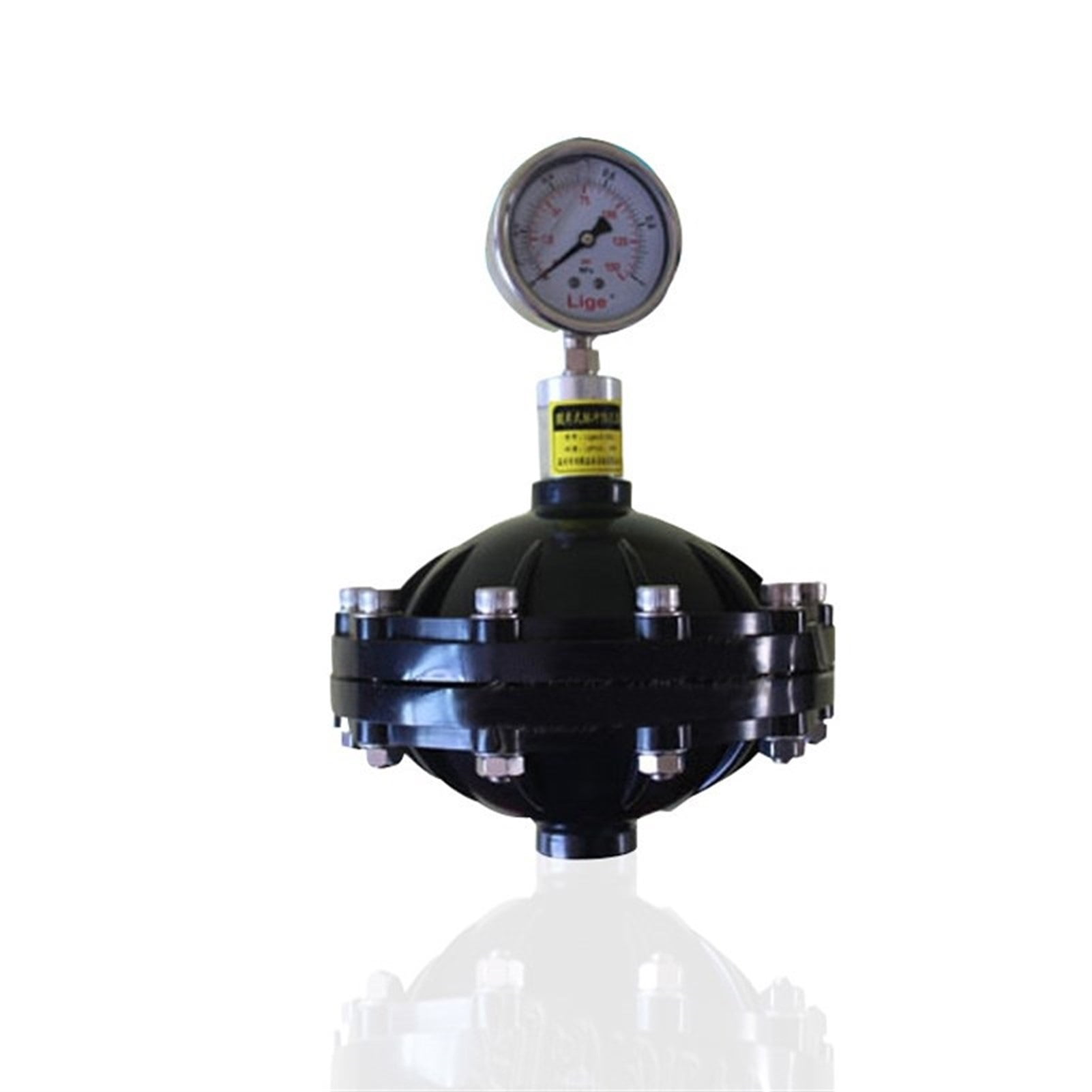 3/4" 0.6L UPVC Diaphragm Type Pulsation Dampers DN20 PVC PP Pulsating ...