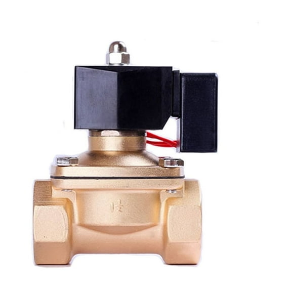 3/4"1" 1-1/4"1-1/2" 2" Solenoid Valve Water Air Oil Brass Normally ...