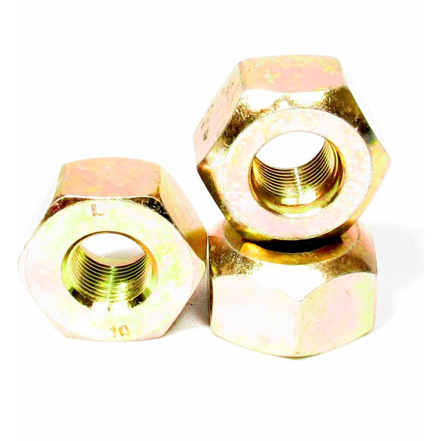 3/4"-16 THD - 1 1/2" HEX Single Mounted Wheel Cap Nuts RH - E5652R - 10 ...