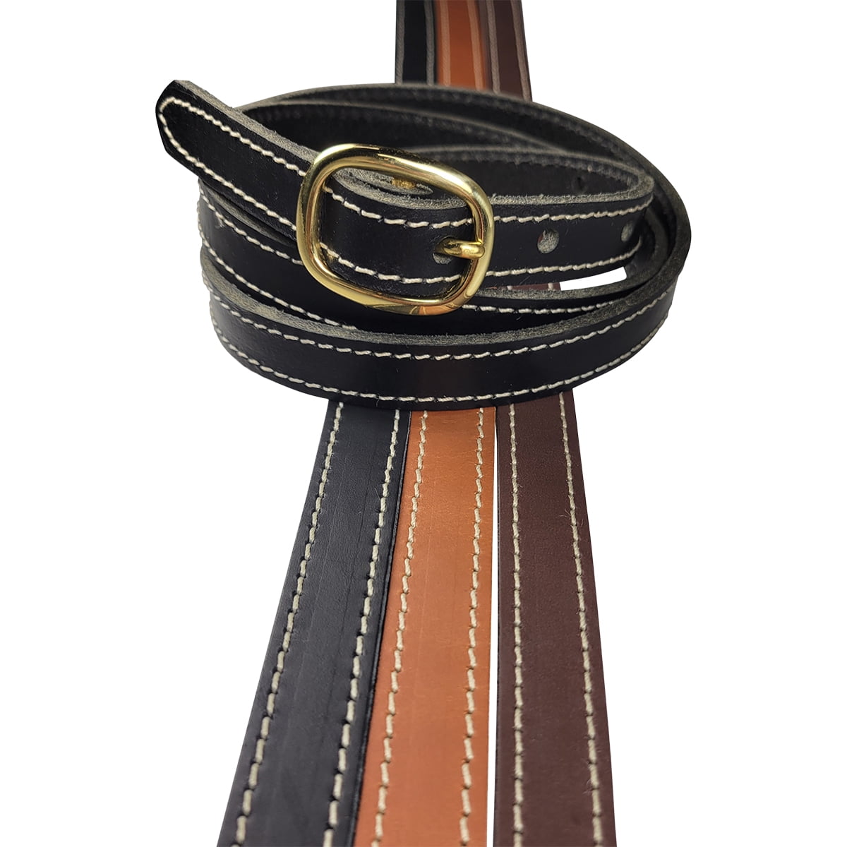 3/4" (19mm) Torino Cowhide Leather Belt Handmade in Canada by ...