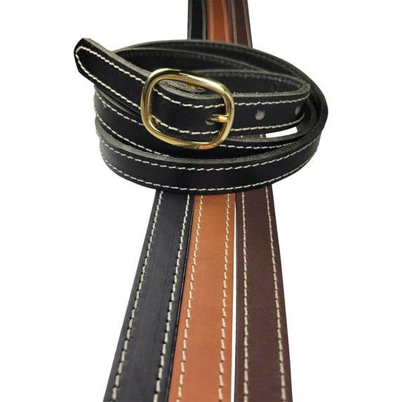 3/4" (19mm) Torino Cowhide Leather Belt Handmade in Canada by ...