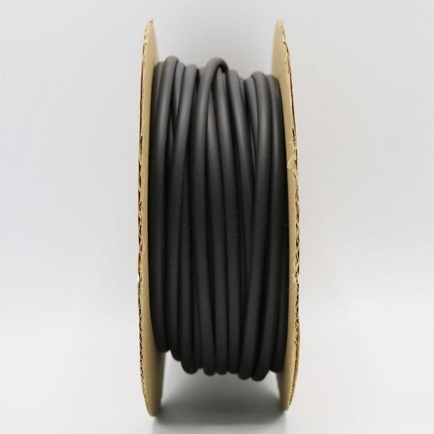 3/4" 3:1 Polyolefin Heat Shrink Tubing - (50 feet/spool) - Black ...