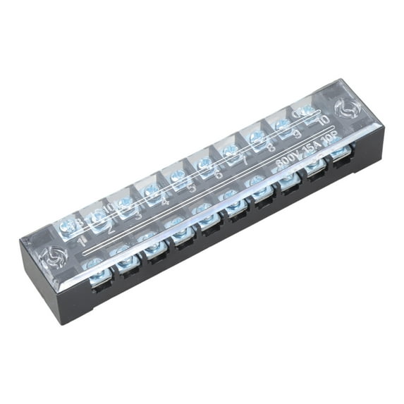 3/4/5/6/8 Position Terminals Block Wire Connector Fixed Wiring Board ...