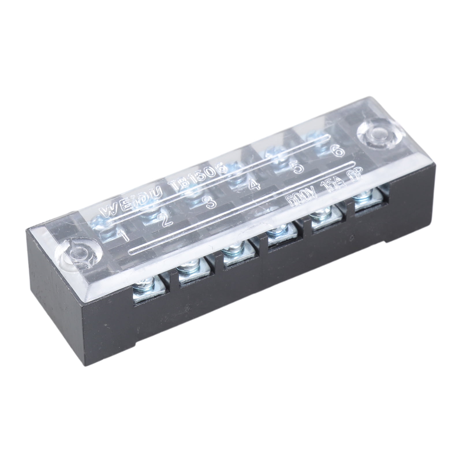 3/4/5/6/8 Position Terminals Block Wire Connector Fixed Wiring Board ...