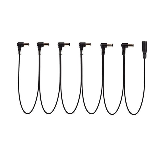 3/4/5/6/8 Way Guitar Daisy Chain Power Cable Guitar Pedal Power Supply ...