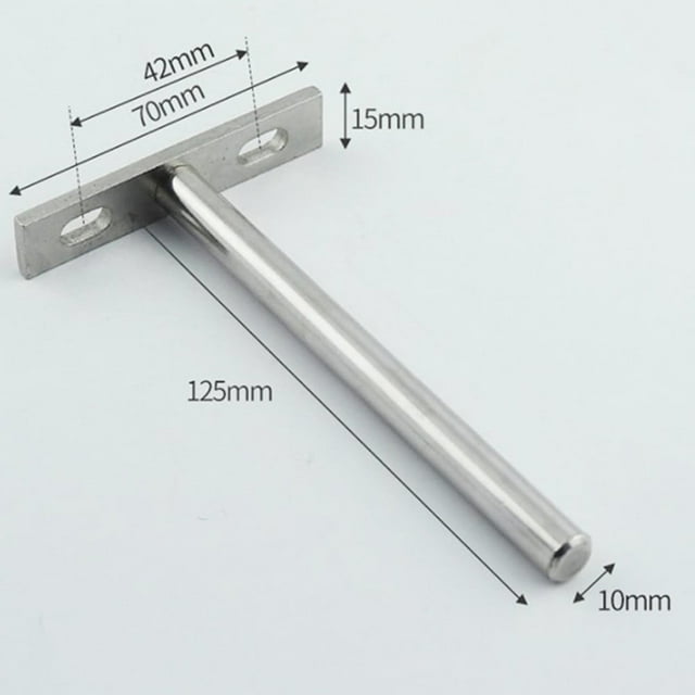 3/4/5/6inch Folding Shelf Support Bracket Floating Wall Shelf Support ...