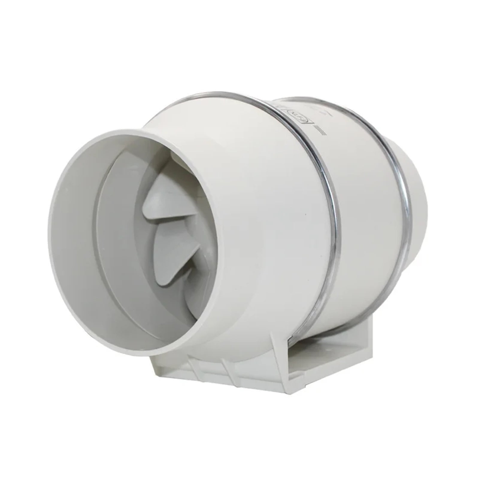 3/4/5/6inch Silent Pipe Duct Fan Hydroponic Exhaust Extractor Blower ...