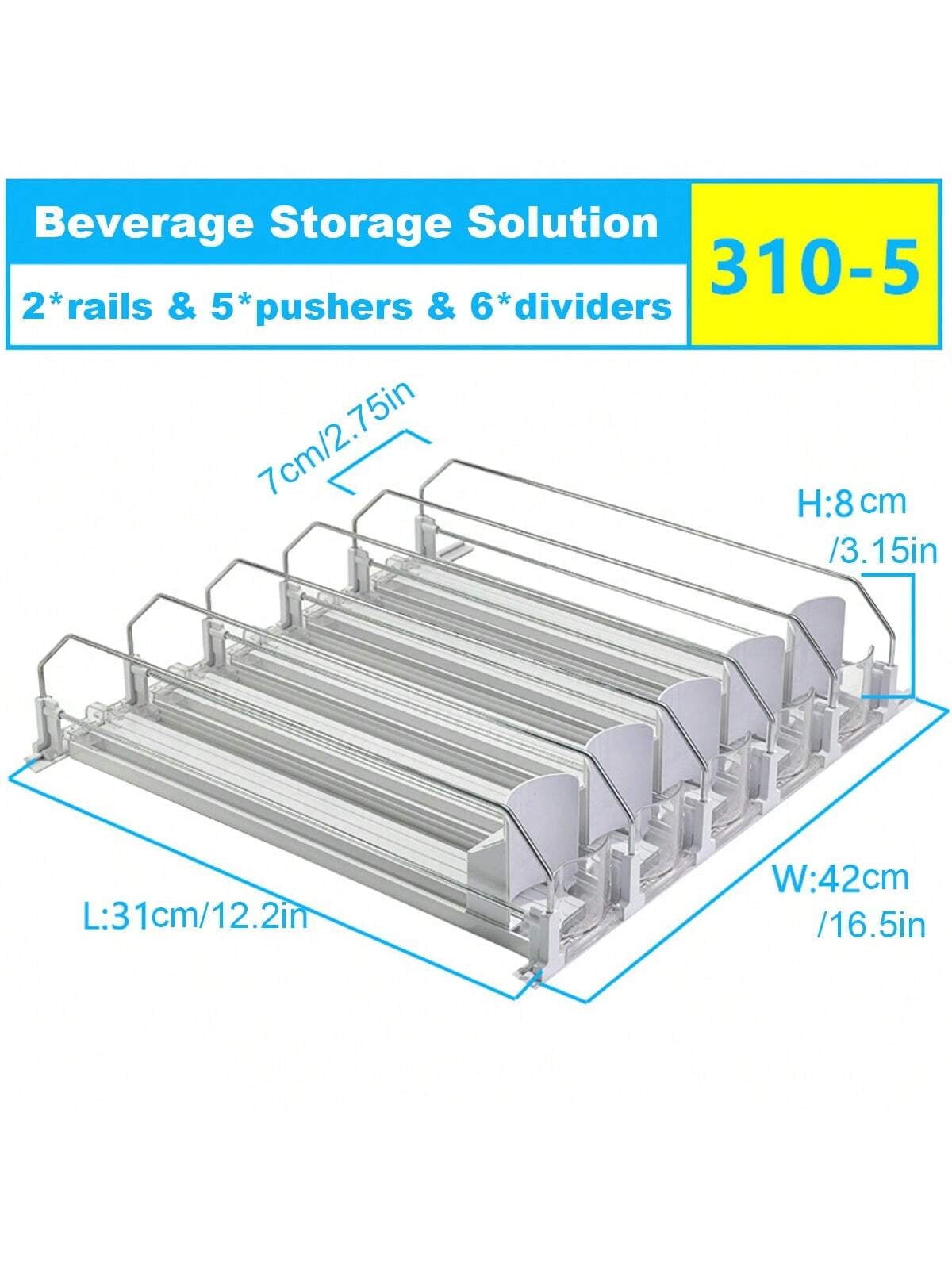 3/4/5 Set Beverage Storage Solution – Easy Glide Pusher & Propeller ...