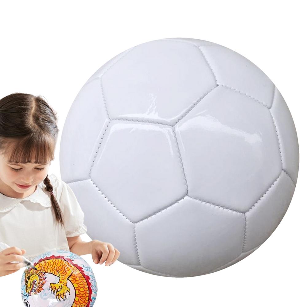 #3 #4 #5 Size 3/4/5 Football Soccer Pure White Soccer for Trophy ...
