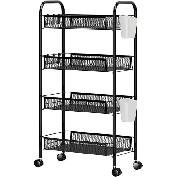 3/4/5 Tier Fruit Vegetable Basket, Stackable Metal Mesh Storage Basket ...