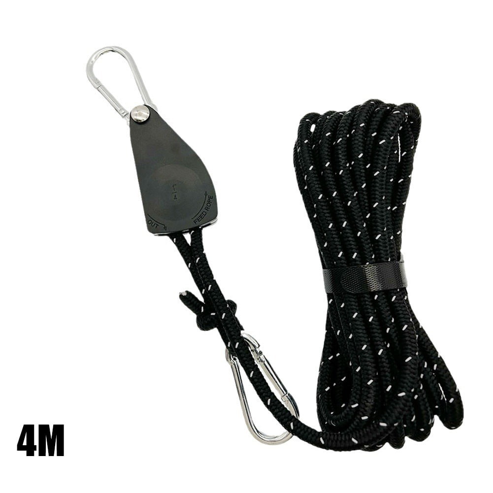 3/4/5M Stable Fix Tent Camping Rope Canopy Parachute Rope Fixed Buckle ...