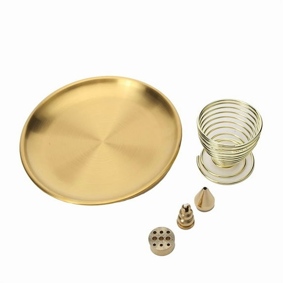 3/4/5Pcs/Set Metal Incense Burner Brass Incense Holder Palo Santo ...