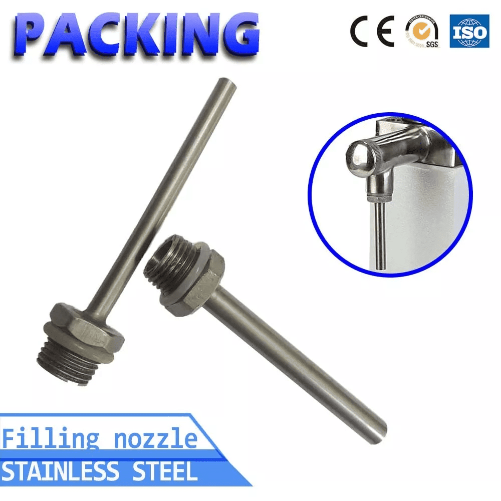 3/4/6/8/10/12MM Filling Nozzle Parts For A02/A03 Manual Filling Machine ...