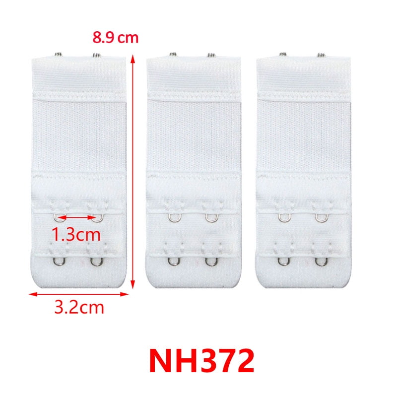 3/4/6/8pcs Bra Extension Strap Extenders Adjustable Belt Buckle Nylon ...