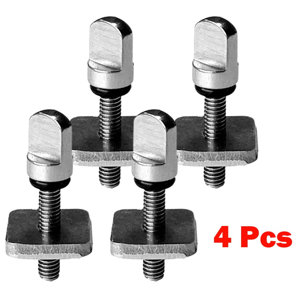 3/4/6Pcs Surfboard Tail Fin Nut Bolt 34X8Mm 316 Stainless Steel Paddle ...