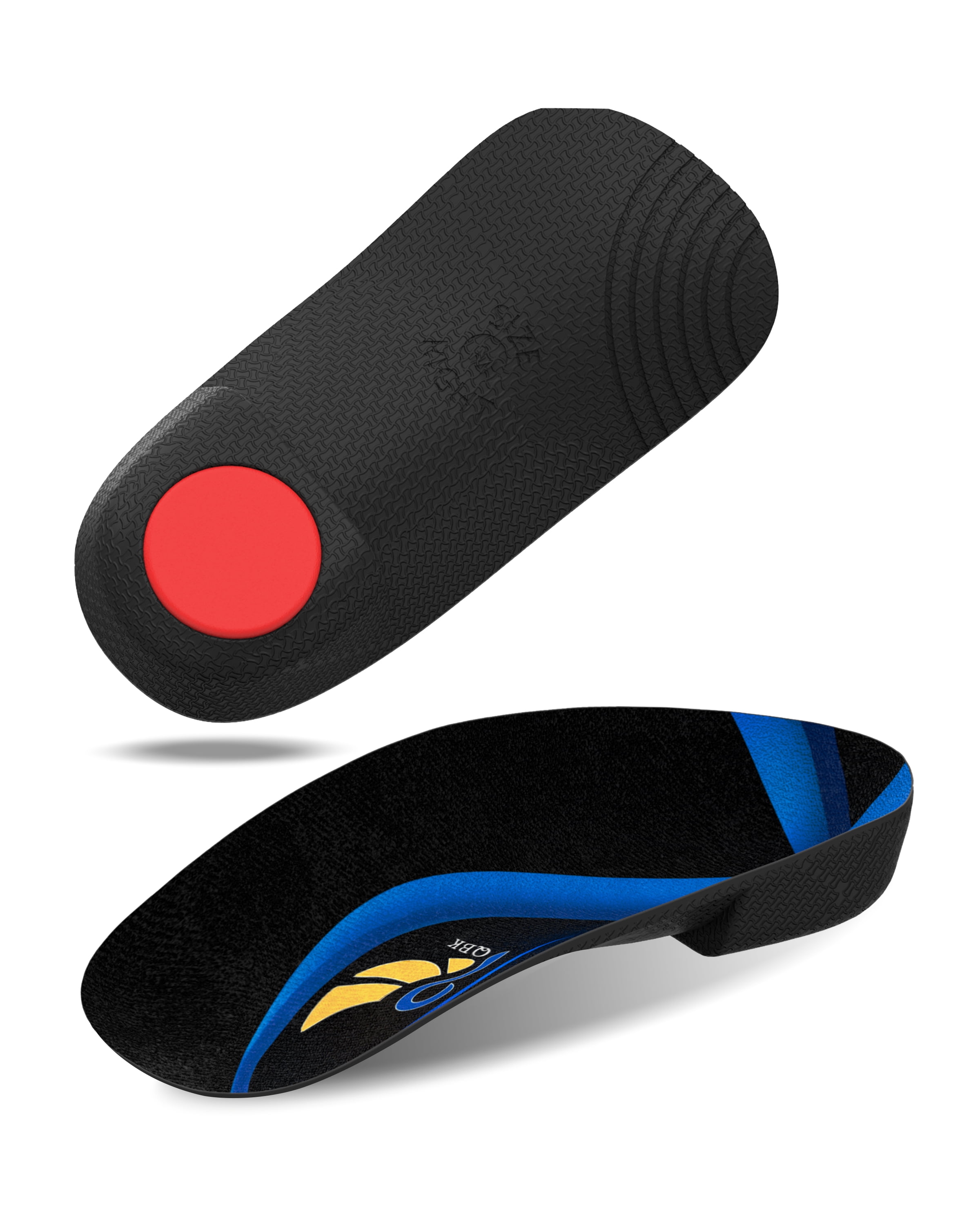3/4 Arch Support Insoles for Women/Men, QBK Orthotics Shoe Insoles High ...