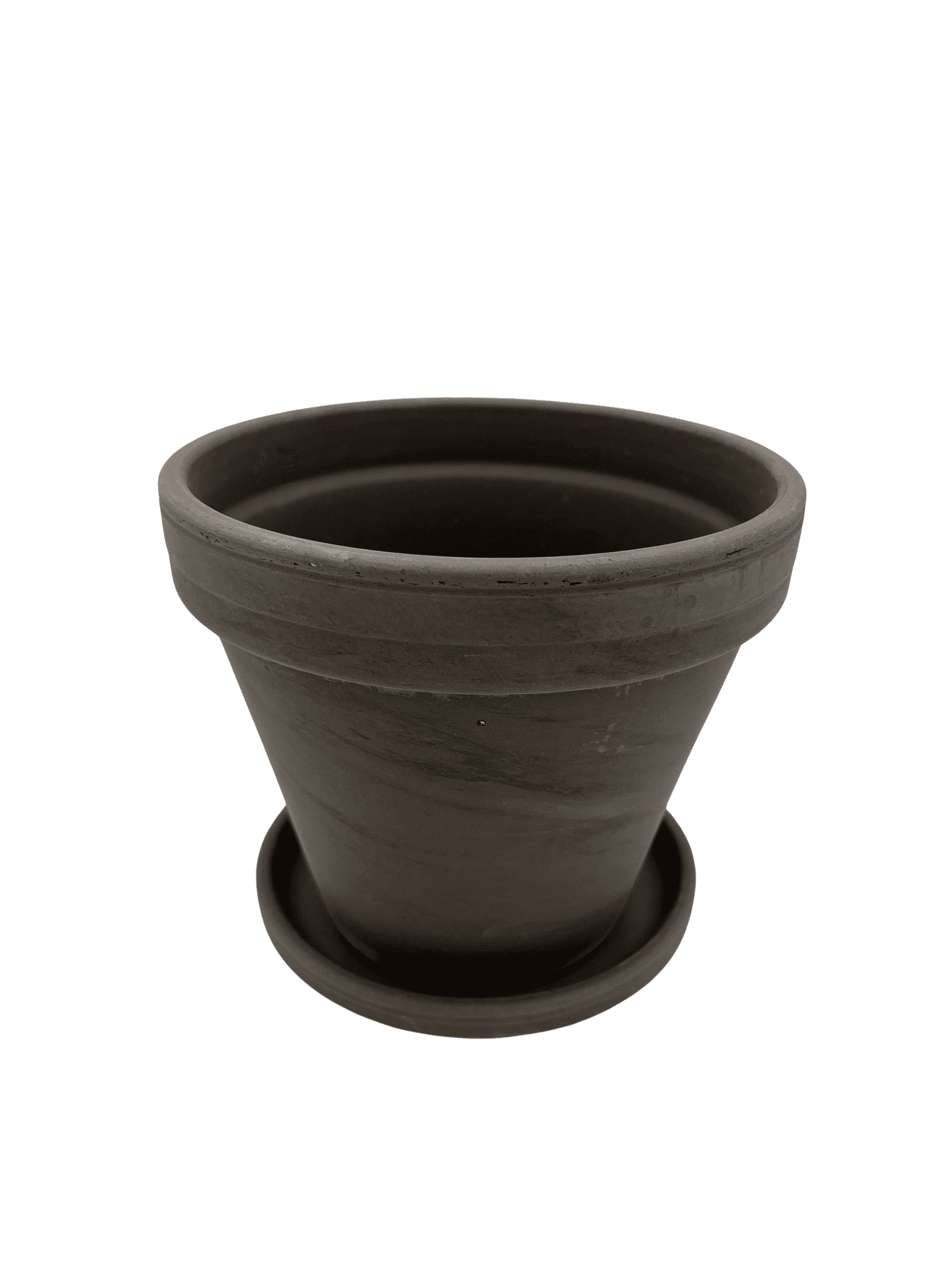 3 - 4" Basalt Clay Pots with Saucers - Great for Plants and Crafts ...