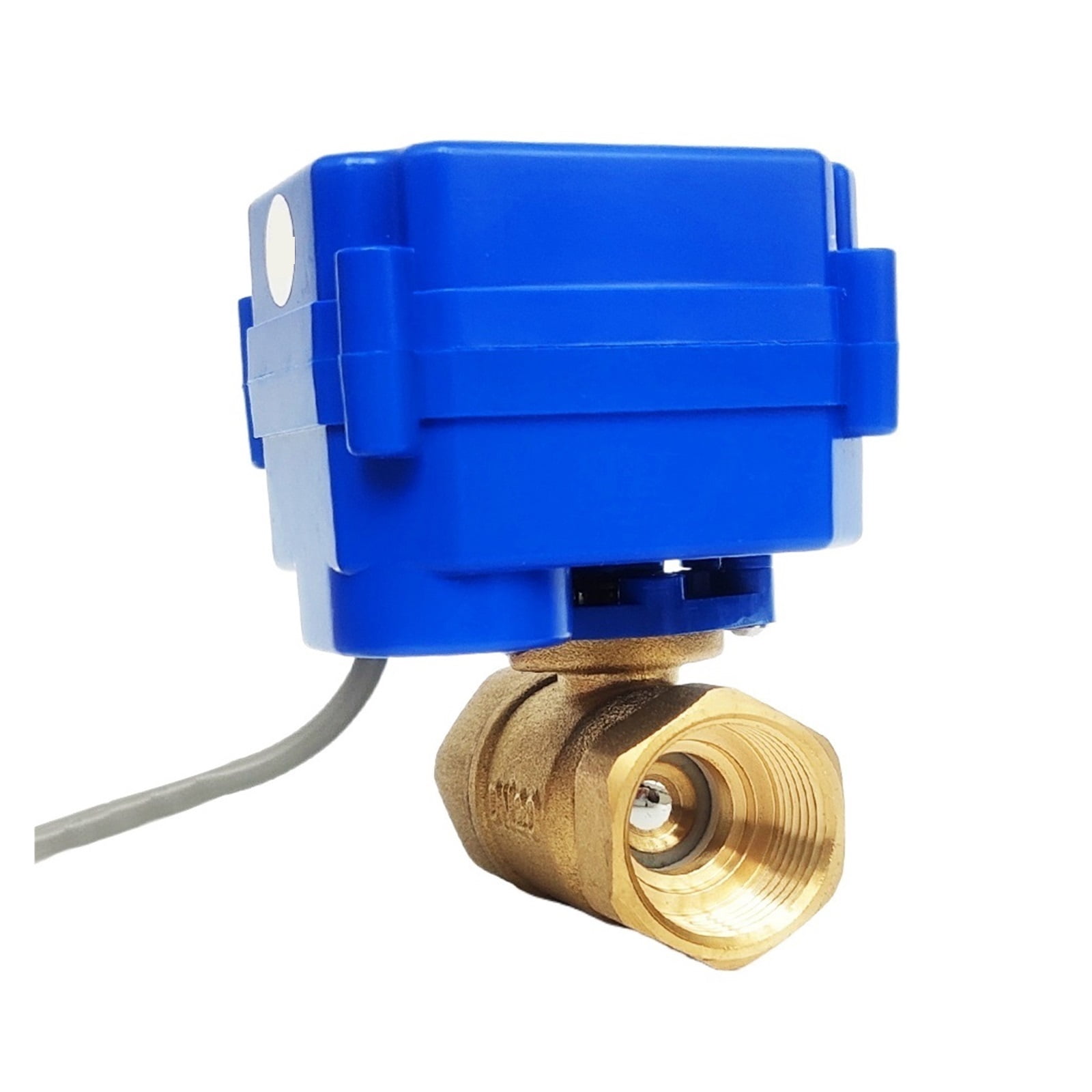 3/4" Brass Electric Ball Valve, Electric Motorized Valve With 2/3/5 ...