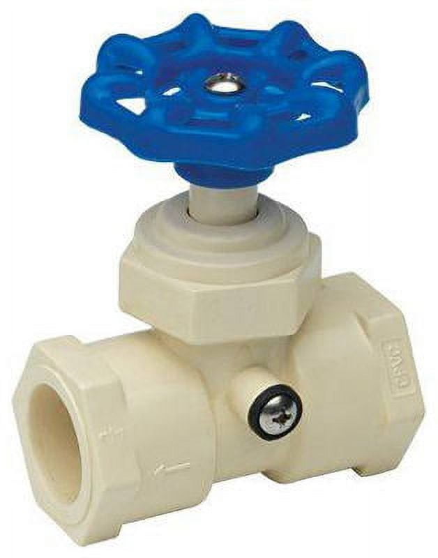 3/4" CPVC Solvent Weld Stop & Waste Valve With Drain Cap, Neoprene Sea ...