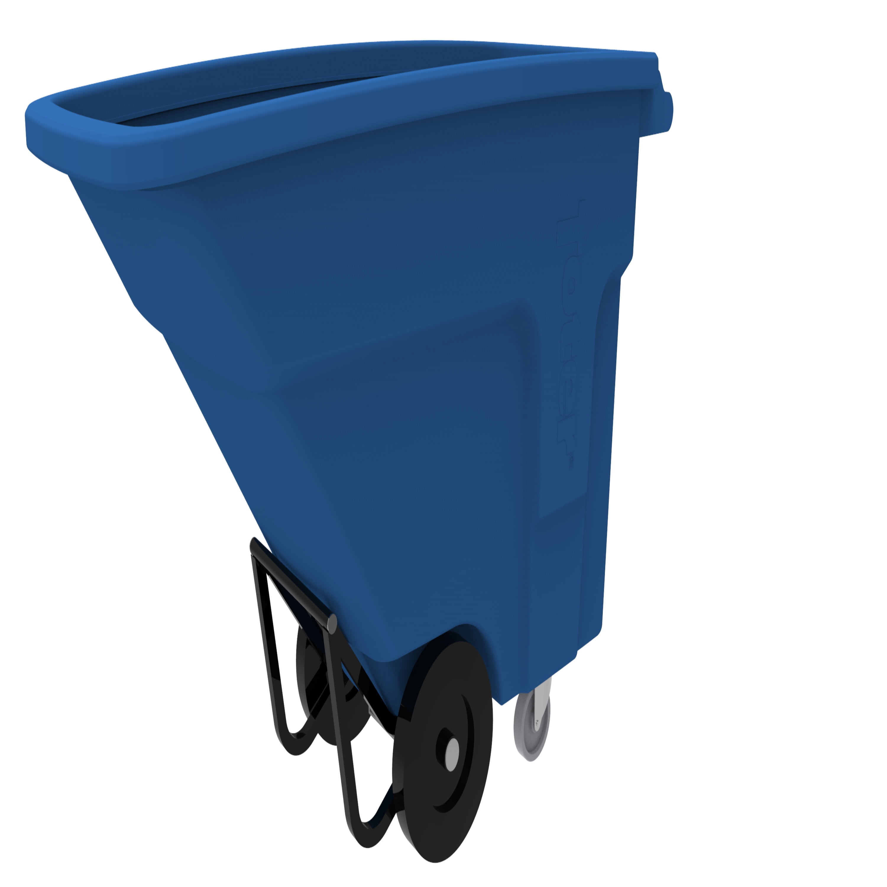 3/4 CUYD STANDARD DUTY NESTABLE UNIVERSAL TILT TRUCK - BLUE - Walmart.com